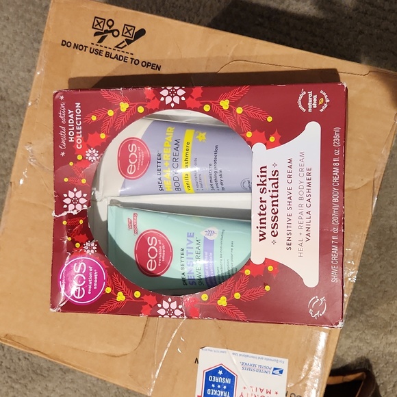 eos | Skincare | Eos Sensitive Shave Cream And Heal Repair Body Cream ...